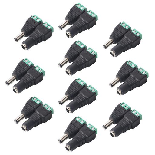 星(塗り潰し)タイプ:オスメスDC電源コネクタ。コネクタサイズ:5.5x2.1mm 星(塗り潰し)インストールが簡単:プラグアンドプレイ、接続が簡単。ネジ締めタイプ、溶接不要、小型ドライバーで簡単に取り付け、信頼性の高い接続、優れた性能 星...