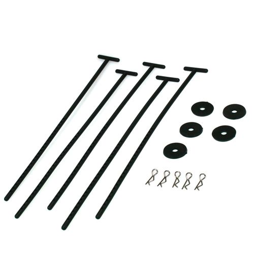 ナイロン製ホイルストッカーです。 ホイルを串刺しにして管理や保管が簡単に行えます。