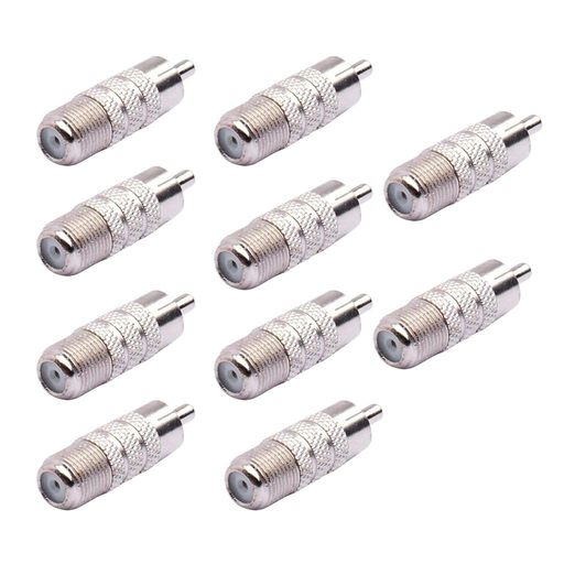 【ニッケルメッキ真鍮構造】本体にはニッケルメッキ処理した真鍮素材を採用しており、金属特有の強度と耐食性を兼ね備えています。表面のメッキ層により酸化やサビの発生を抑制し、長期使用でも美麗な外観を維持できます。 【F型メス-オスコネクタ】接続部...