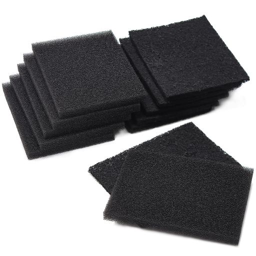 全部12枚入:粗目フィルター6枚;活性炭フィルター6枚。 本品はジェックスのスポンジカセットWパワーMのフレームに適用の交換用ろ材です。 交換用や、予備として持っておくのもおすすめです。 高密度のスポンジ素材が水中の微細な不純物や浮遊粒子を...