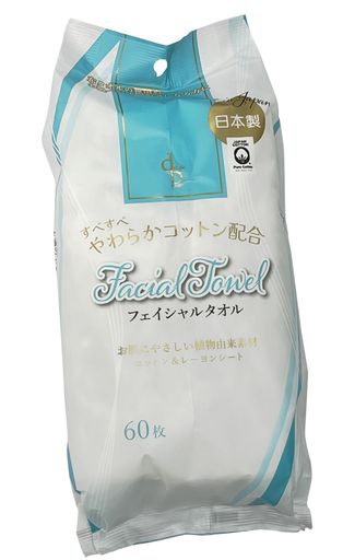 【素材】コットン50%・レーヨン50%不織布・50g(m2) 【シート】185x200mm・60枚入 【包装】OPP20+LLDE30ミシン目・フック付フィルム包装 【単品サイズ】260(フック25mmを含む)x110x60mm 【重量】115g