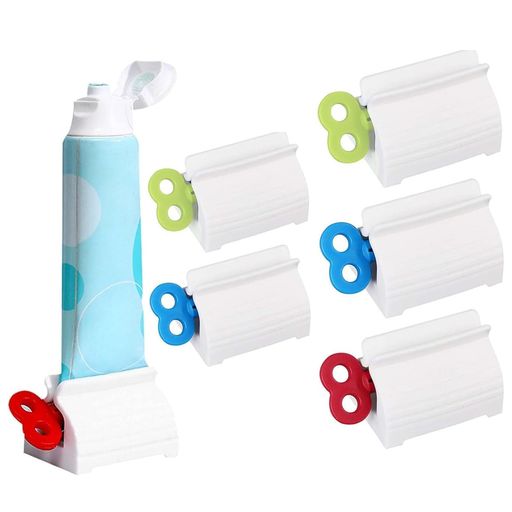 6個セットの多色チューブ絞り器:当商品は赤、緑、青各2個のチューブ絞り6個セット。7x4x3.5cmのコンパクトサイズで、チューブ絞り器スタンド式の歯磨き粉チューブ絞り器で、チュを清潔に保管可能、として洗面台をスッキリ整理できます。ABS素...