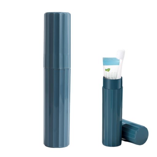 【軽量で持ち運び便利】歯ブラシケースは持ち運びに便利なアイテムです、軽量で持ち運び便利、持ち出す荷物の中で場所を取りません、歯ブラシや歯磨き粉の収納にも役立ちます。旅行、出張、仕事中に携帯して、いつでも歯磨きに便利です! 【2in-1デザイ...