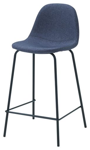 スチール脚のおしゃれカウンターチェア