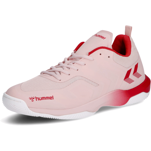 カテゴリ ハンドボールシューズ メーカー hummel 商品名 レジェンドフライ 6.0 品番 HAS8042 カラー 2520:ピンク×レッド 足型(ラスト) ワイドラスト 特徴 軽量性に特化したハンドボールシューズの軽量・スピード型トッ...