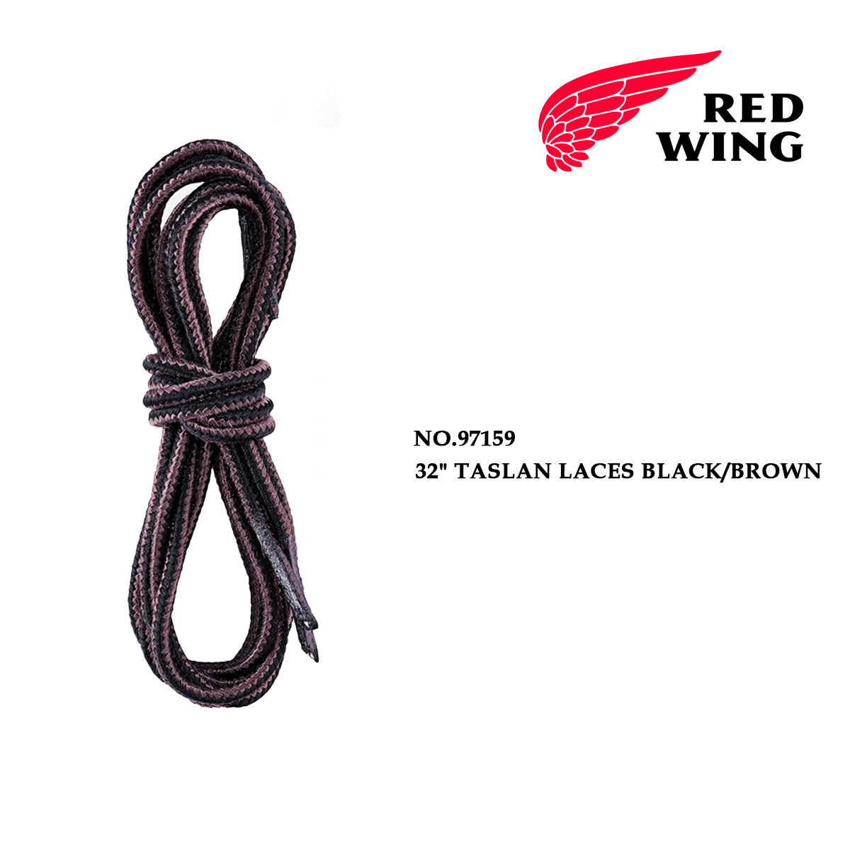 ブランド名 REDWING （ レッドウィング ） 商品名 32インチ タスランレース カラー #97159 ：ブラック/ブラウン サイズ 32インチ（約80cm）＜ハトメ数3〜4のブーツに最適＞ 詳細説明 レッドウィング人気のシューレー ...