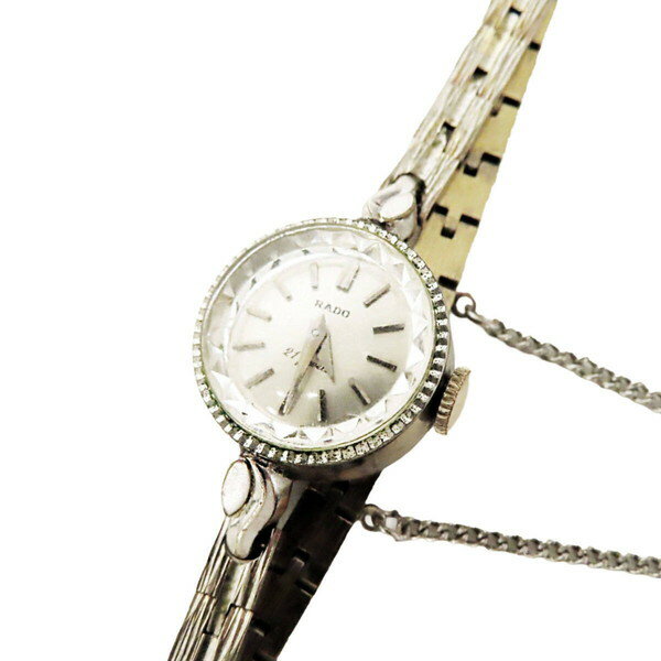 ・ブランド 　RADO / ラドー ・サイズ 　ケース縦29mm、ケース横17mm、ベルト幅4mm、腕周り16cm 　※採寸には誤差が生じる場合があります。 ・カラー 　ゴールド 　※画面上と実物では多少色具合が異なって見える場合もございま...