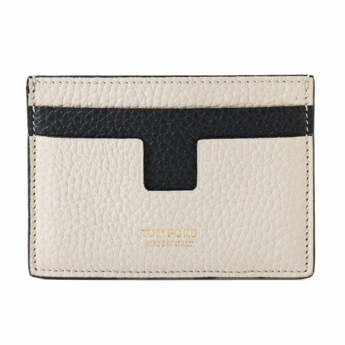 ブランド TOM FORD / トムフォード サイズ 縦7cm、横10cm ※採寸には誤差が生じる場合があります。 カラー ベージュ×ブラック ※画面上と実物では多少色具合が異なって見える場合がございます。 素材 レザー 仕様 カード入れ×...