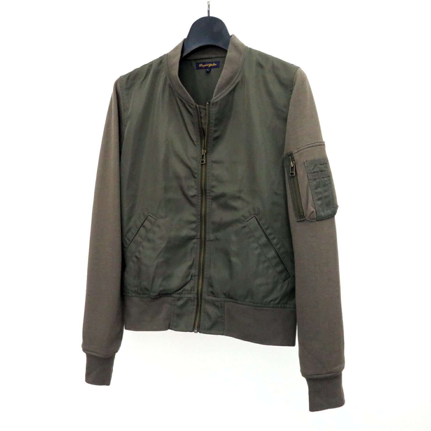 ・ブランド 　PURPLE&YELLOW / パープル アンド イエロー ・サイズ 　表記　L 　着丈54cm、身幅48cm、肩幅37cm、袖丈61cm　 　※採寸には誤差が生じる場合があります。 ・カラー 　カーキ 　※画面上と実物では多...