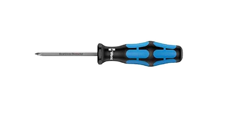 Wera(ヴェラ) 50SPH クラフトフォーム ダイヤモンドドライバー 0X60 002800刃先:[[(+)]]No.0軸長(mm):60全長(mm):141軸:特殊工具鋼グリップ:複合材002800、105712、107511にはボル...