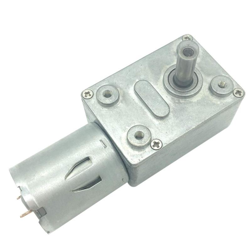High Torque DC 12V 6RPM Gearbox Mini Motor Thermal Gear Motor Electric Motor Self Locking Force Reverse (12V 6RPM)✔品質：本物...