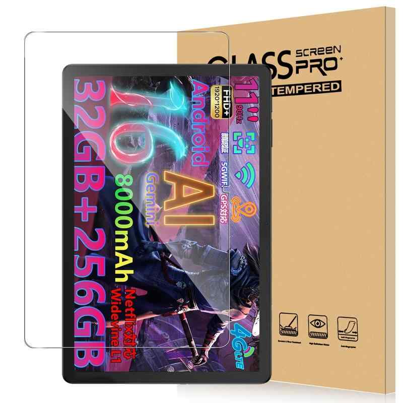 For DOOGEE G6/G6+ フィルム 11インチ タブレット DOOGEE G6+ Android 16 AI タブレット 対応 フィルム 強化ガラス 高感度タッチ 高透過率 硬度9H 指紋防止 Greerass 気泡防止 撥水撥油...