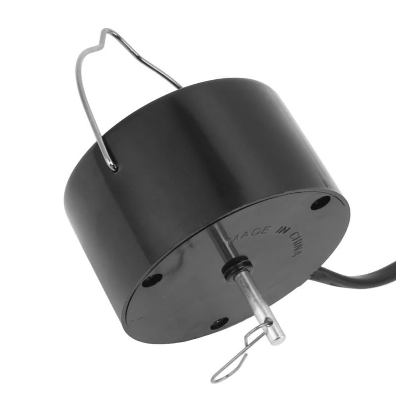 電動モバイルモーター サンキャッチャー用 プラスチック3KG 耐荷重ハンギングディスプレイモーター (米国 プラグイン 110V)ワンボタンスイッチデザイン：電動風スピナー回転モーターにはスイッチボタンがあり、1つのボタンで開閉でき、操作が...