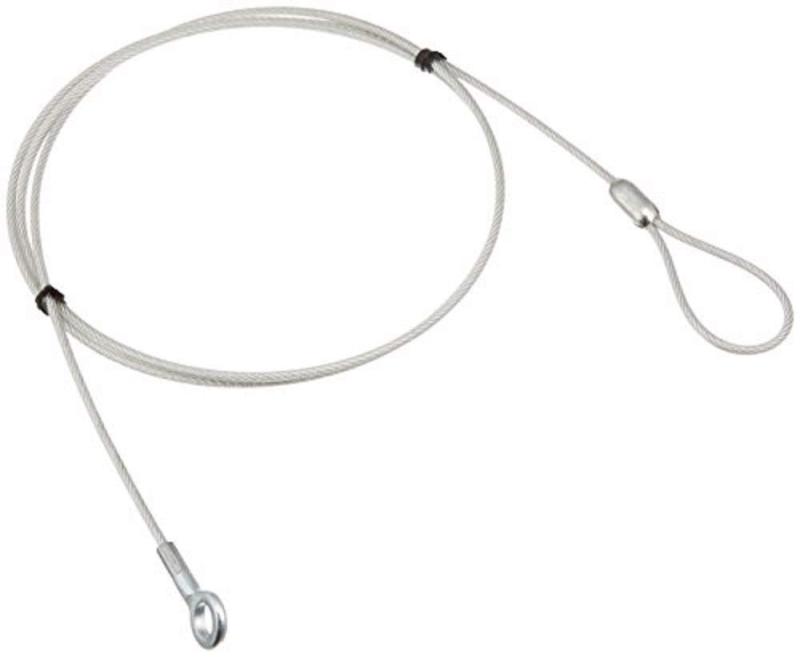 エレコム セキュリティワイヤー ワイヤーのみ (1.0m/径2.2mm) ESL-W1022大切なパソコンや周辺機器を南京錠、ロックパーツ等と組み合わせる事により盗難から守ります商品サイズ:幅2.2×奥行×高さ1000mm材質:スチール、亜...