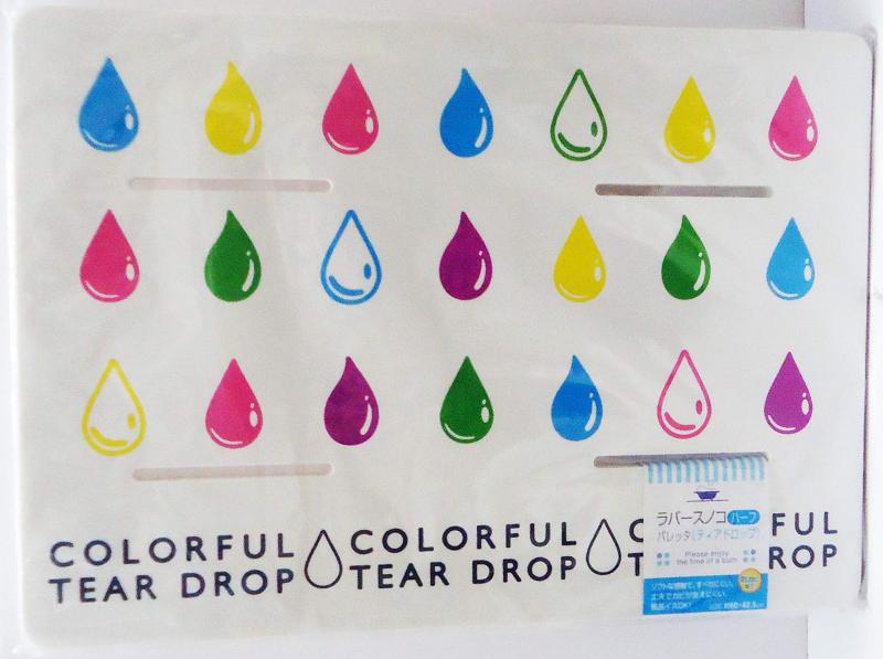 オーエ ラバーすのこ パレッタ ティアドロップ ハーフサイズ:幅60×奥行42.5×高さ2cm重量:0.455kg材質:EVA樹脂原産国:台湾