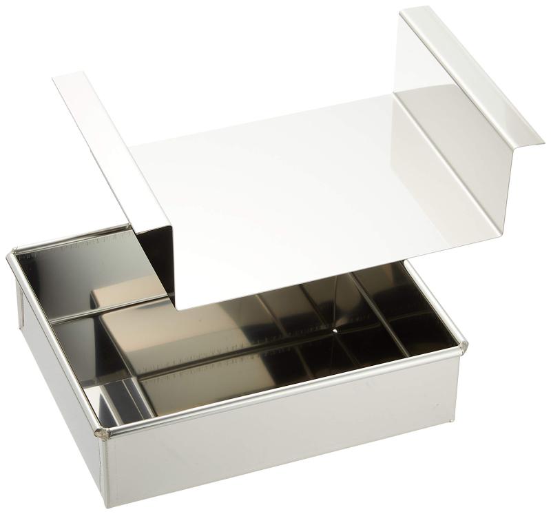 遠藤商事 TKG 卵豆腐寒天ゼリー型 長方形 ステンレスで錆びにくく衛生的 羊羹などの流し型 卵豆腐型 間口×奥行×高さ(mm)120×150×42 業務用 日本 ATM08012メーカー型番:ATM08012サイズ:縦120×横150×高...