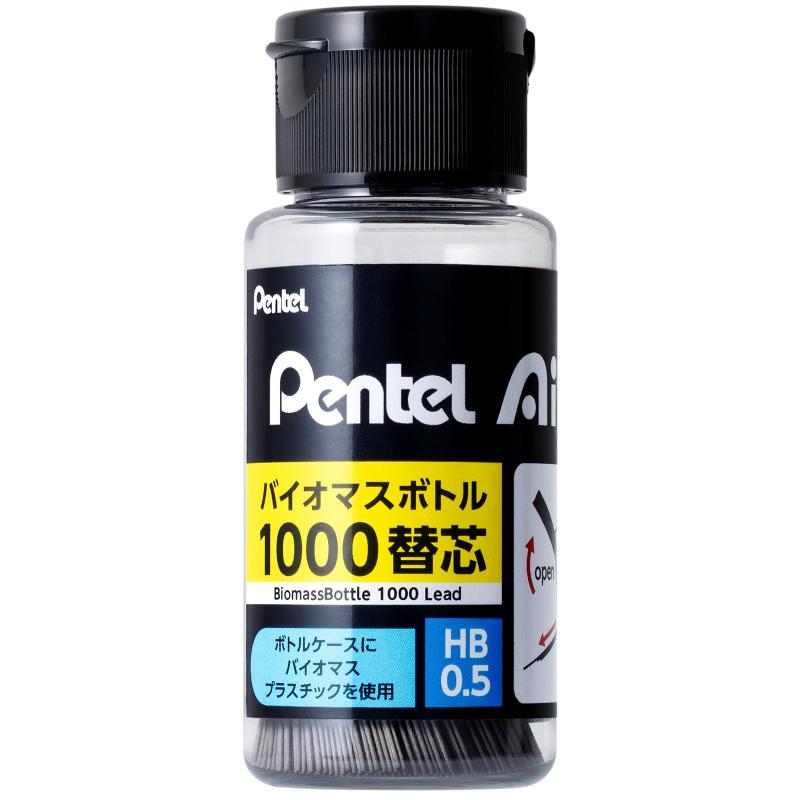 ぺんてる シャープ芯 ぺんてるアイン 0.5mm HB 1000本入り バイオボトル C1005BIO-HB【特長】「なめらか」「折れにくい」「汚れにくい」 高性能のシャープ替芯。【芯径】0.5mm【硬度】HB【本体サイズ/重さ】幅35mm...