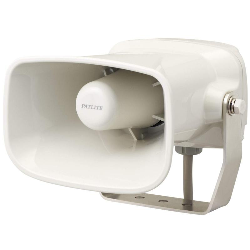パトライト/PATLITE ホーン型電子音報知器 EHS-M2HA AC100~240V キャブタイヤコード仕様 音色Aタイプ 小さくなったのに大音量 最大音圧110dB(at 1m)の大音量。(本体内蔵音再生時) 利用シーンに合わせた2種...