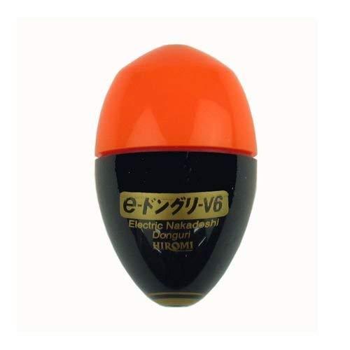 HIROMI(ヒロミ) e-ドングリ V6 レッド 1号号数:1.0号自重:13.7g全長:46.0mm最大直径:27.8mm使用電池:リチウム電池BR425×2本(別売)自立タイプ昼夜兼用自重は電池を含みます。