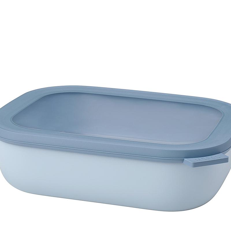 ロスティメパル(Daisy Rosti Mepal) 保存容器 サーキュラ レクタンギュラー 2000ml ノルディックブルー 998374冷蔵・冷凍庫、レンジから食卓まで幅広く活躍する多機能な保存容器。[サイズ]約24.9×19.8×高さ...