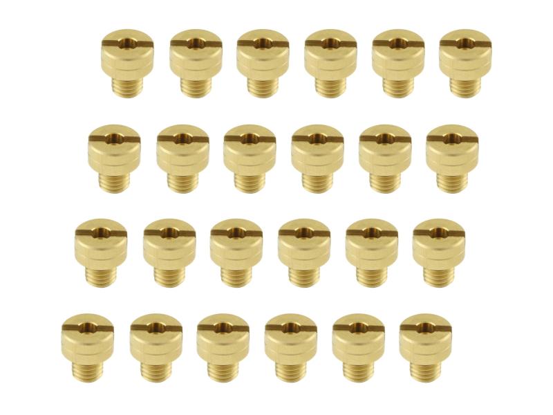 ポッシュフェイス(POSH FAITH) バイク用品 メインジェット 6オーバーサイズメインジェットセット ミクニ(丸大) TM/TMR/MJN24/TDMR/VM22 (8X9) GSF1200/GSX1100S/GSXR750/GSXR...