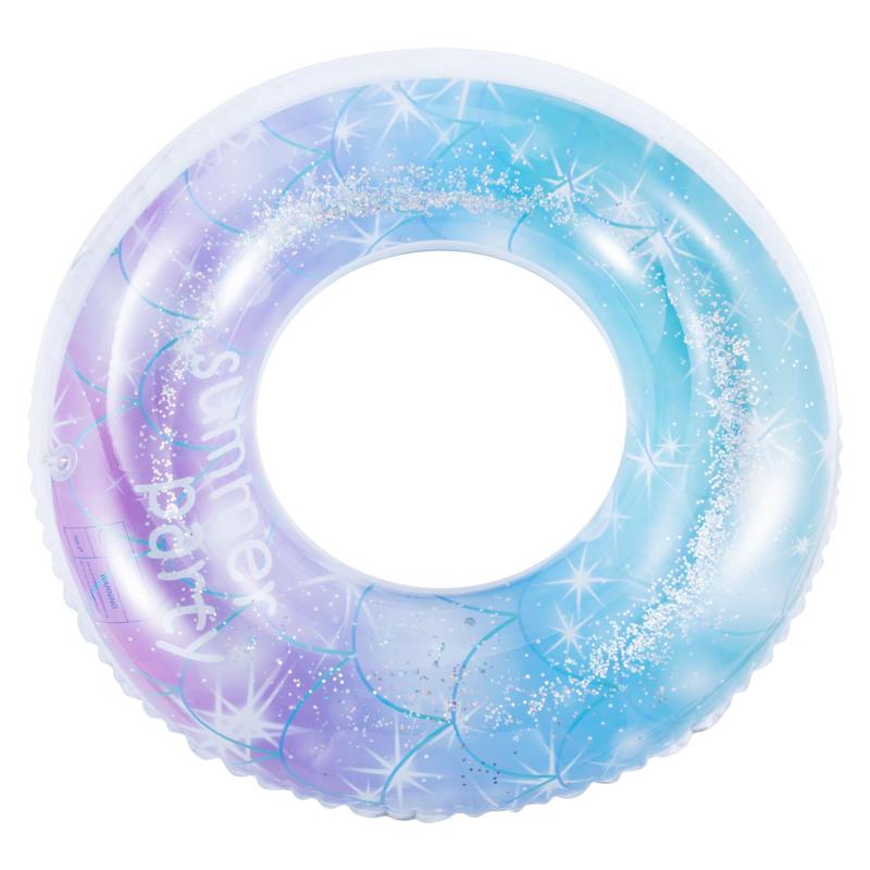 浮き輪 うきわ 浮輪 子供用 70cm Ninonly フロート O型 水遊び用 キラキラ 夏休み スイミング（星空柄）【キラキラの浮き輪】可愛い星空柄の浮き輪がキラキラしたかけらがたくさん入り、無視できないほど目立つ存在です。大人からお子...