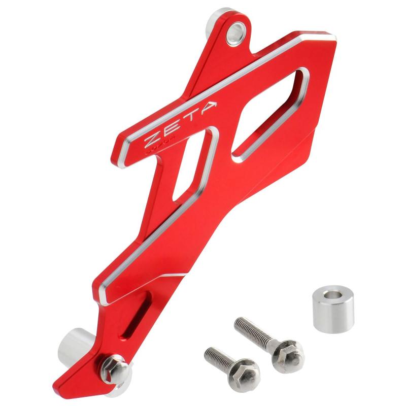 ジータレーシング(ZETA RACING) CRF250L/L(S)/RALLY/RALLY(S)(MD47) '23-25 ドライブカバー レッド アルミ製 泥噛み低減 高強度 F6380純正品と比較して強度、メンテナンス性が向上し、マデ...