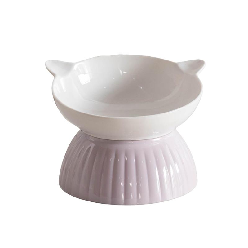 ペットボウル 猫 食器 えさ入れ dish 猫 みずのみ お皿 磁器 滑り止め 犬 フードボウル (ピンクです)ペットボウル 猫 食器 えさ入れ dish 猫 みずのみ お皿 磁器 滑り止め 犬 フードボウル