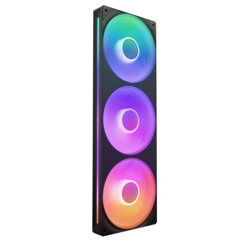 NZXT F360 RGB Core Black 3ファン搭載 360mm シングルフレーム RGBファン RF-U36HF-B1 FN2266FN2266 日本正規製品 2年流体動圧軸受を採用したPWMファンが、効率的な冷却性能を提供しな...