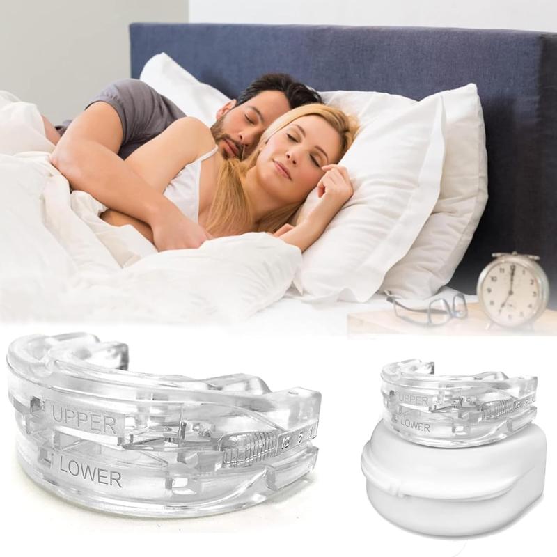 マウスピース いびき防止グッズ 睡眠改善 歯ぎしり いびき対策用品 よく寝る いびき軽減 睡眠用 ガード 歯を保護する 男女兼用 快眠 いびき サポーター快適な睡眠: 高品質な素材で作られた口腔内装置で、いびきの軽減と睡眠の質を改善します調...