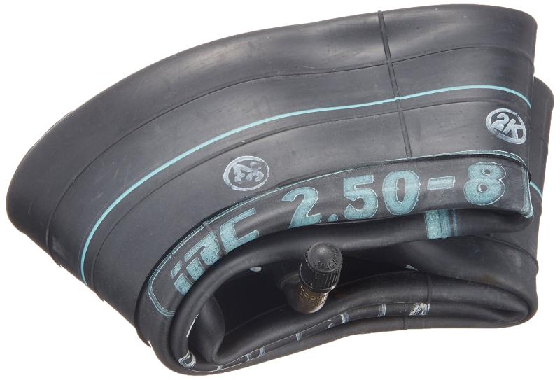 IRC(アイアールシー)井上ゴムバイクタイヤチューブ 2.50-8 バルブ形状:TR87 リム径:8インチ L型バルブチューブ 25922B 二輪 オートバイ用バルブ;TR-87 サイズ;2.50- 8