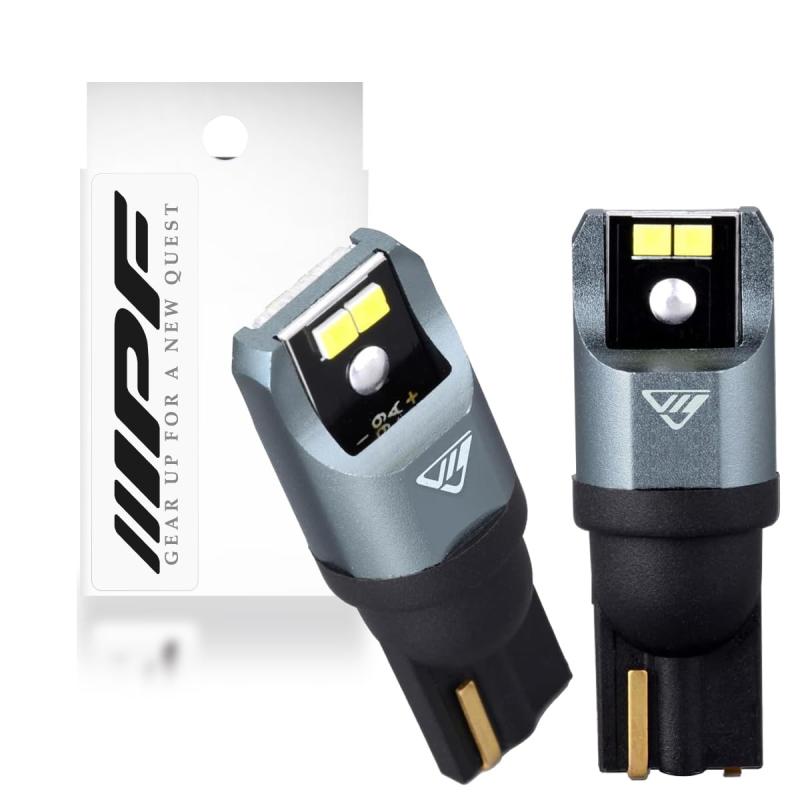 M's Basic by IPF ポジションランプ LED 車用 T10 200lm 6000K ホワイト 12V/24V対応 2本入 車検対応 定電流回路内蔵 電流制限保護機能 両サイド照射 ワイド銅メッキ端子 AMZ-PL007【M's...