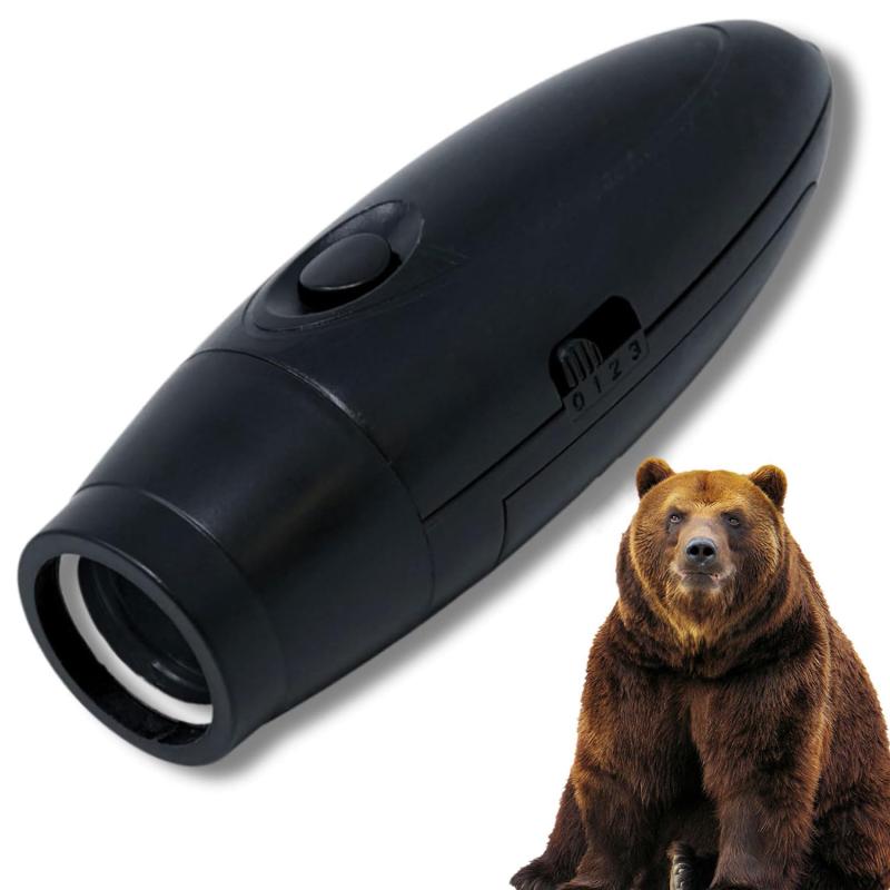 熊よけ 大音量 電子ホーン 熊を追い払った笛 125dB 【使いやすい単四電池タイプ】 押すだけ簡単 衛生的 登山 トレッキング 山歩き 山菜取り 3種類の音✅【大音量125dBで安心感を与える‌】山道やキャンプ場で熊や野生動物の接近を防ぎ...