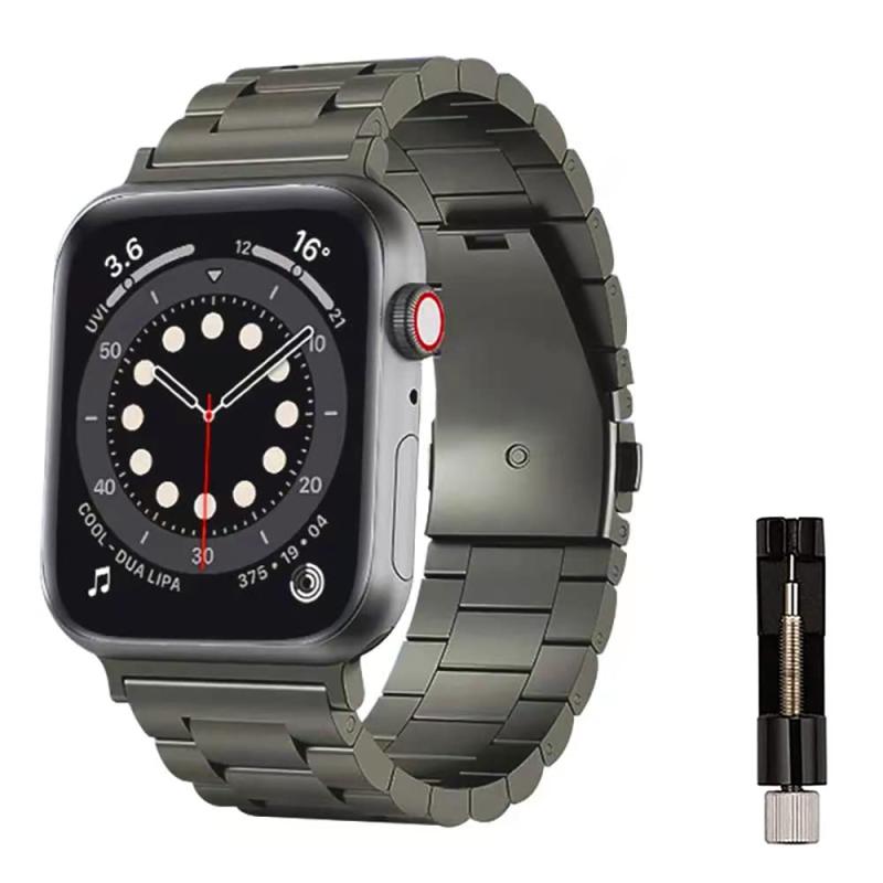 コンパチブル Compatible with apple watch バンド チタニウム製 アップルウォッチ バンド 軽量 雨、汗に強い apple watch Ultra3/Ultra2/Ultra/10/9/8/7/6/5/4/3/2/...