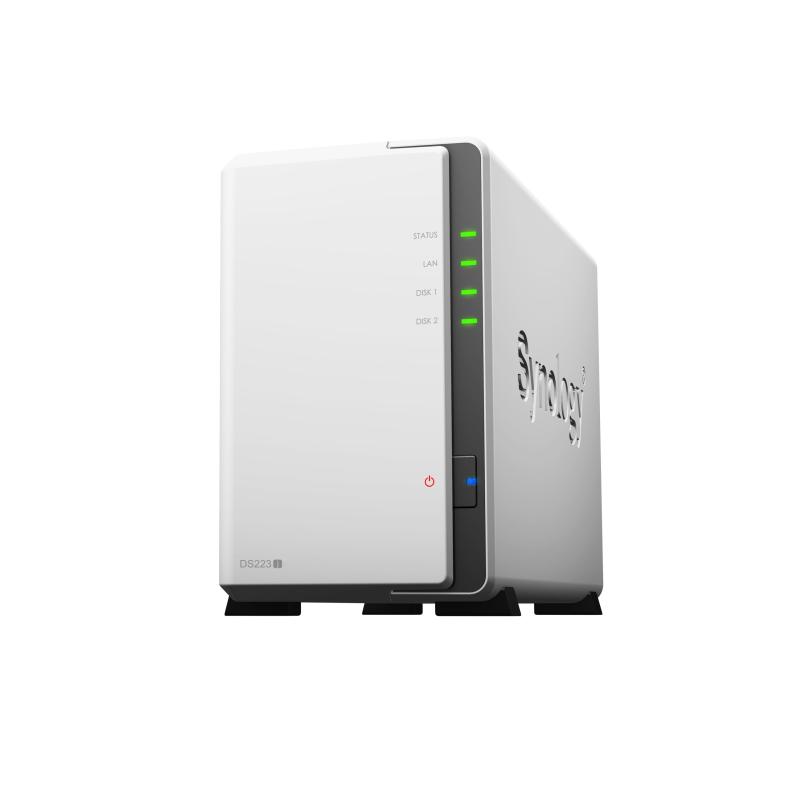 Synology NASキット 2ベイ DS223j クアッドコアCPU搭載 1GBメモリ搭載 ライトユーザー向け 国内正規フィールドレイク取扱品 電話サポート対応品 DiskStation【特徴】自分専用のクラウドへいつでもどこからでもア...