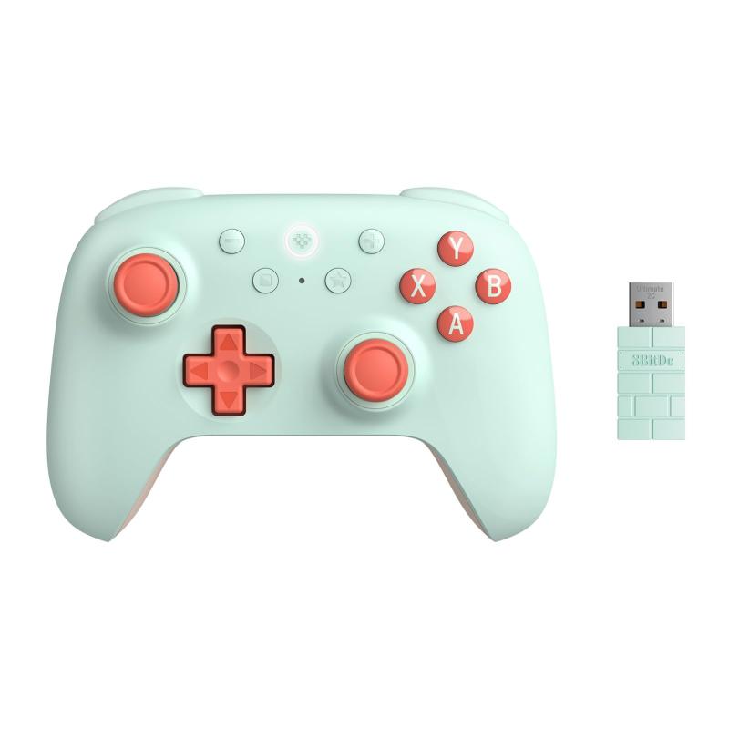 8BitDo Ultimate 2C Windows PC および Android 用ワイヤレス コントローラー、1000Hz ポーリング レート、ホール効果ジョイスティックとホール トリガー、再マッピング可能な L4/R4 バンパー付き ...