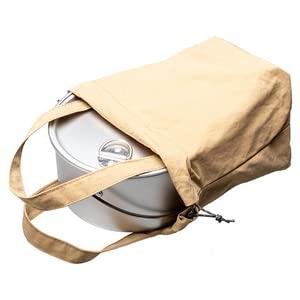 エバニュー(EVERNEW) B.C.pot bag EBY663サイズ : 100×100×150mm質量 : 22g素材 : ポリコットン