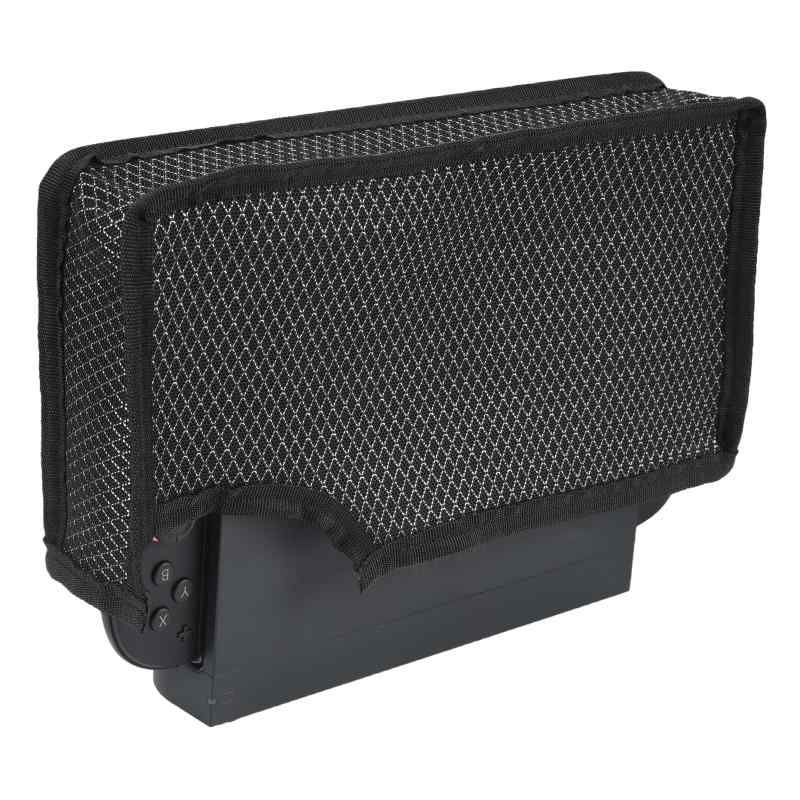 ELUTENG Switch2用 ドックカバー 28×14×5cm 防塵カバー ダストカバー オックスフォード生地 底面充電ポート開口設計 ほこり防止 通気性 傷防止・防塵・防汚 お手入れ簡単 全面保護Switch 2/1/OLED対【多機...