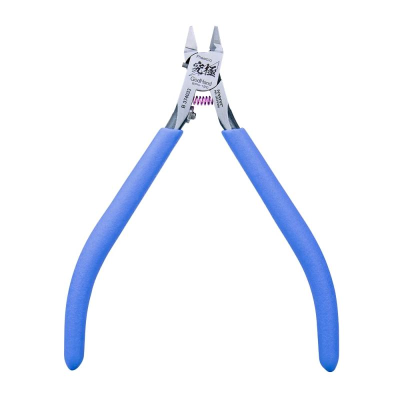 ゴッドハンド(GodHand) アルティメットニッパー5.0 GH-SPN-120 ホビー用工具 プラモデル用 片刃構造究極の切れ味: プラモデルのゲートを綺麗にカットできる究極の切れ味のニッパー作業時間の短縮: 綺麗に切れるためゲート処理...