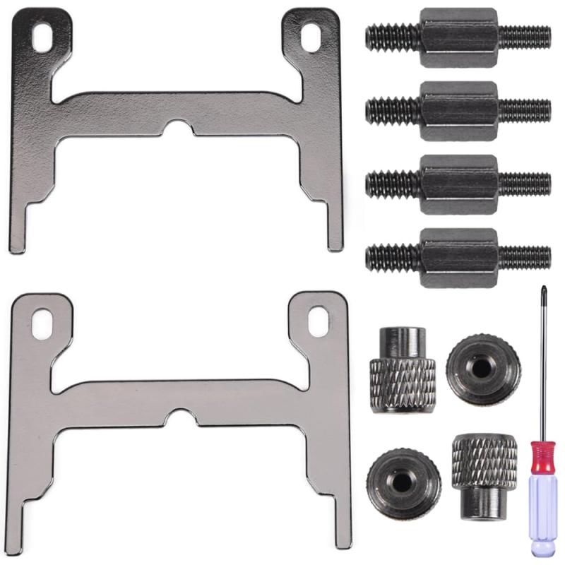 Xiatiaosann AMD Elite CPUブラケット for Corsair AM5/AM4キット、CPUクーラーブラケットヒートシンクホルダー for Corsair Elite、Elite Capellix &amp; Elit...