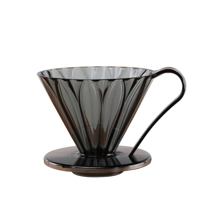 三洋産業 CAFEC トライタンフラワードリッパー CUP4 2~4杯用 ブラック TFD-4CB本体サイズ:W145×D116×H99mm本体重量:120g材質:飽和ポリエステル樹脂 トライタン（耐熱温度100度/耐冷温度-20度）生産国...