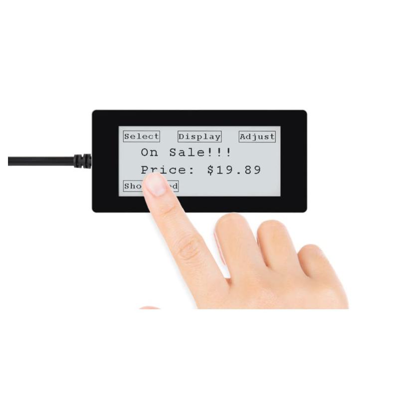 2.9インチ Eink EPaper タッチ スクリーン ディスプレイ 電子ペーパー モジュール HAT 拡張ボード キット for RPI Raspberry Pi Pico 2 W WH ラズパイ ピコ ラズベリーパイ ピコ Pico2...