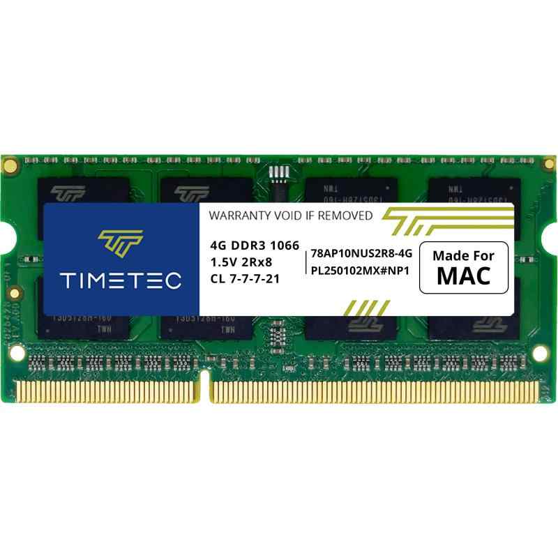 Timetec Apple DDR3 1067MHz / 1066MHz PC3-8500 CL7 デュアルランク iMac用(2009年後期 21.5インチ/27インチ)対応 SODIMM メモリ MAC RAM iMac 10,1 およ...