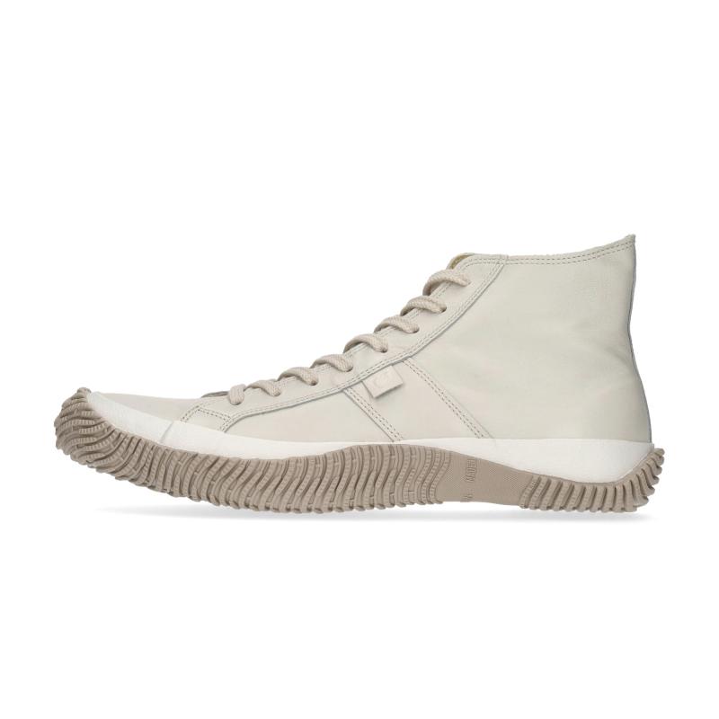 [スピングル] SP-443 スニーカー メンズ レディースアッパー：カンガルーレザーアウトソール：ゴム着脱しやすいよう、インサイドにファスナーが付いたカンガルーレザー素材のハイカットモデル 柔らかく丈夫、さらに伸縮性抜群のカンガルーレザー...