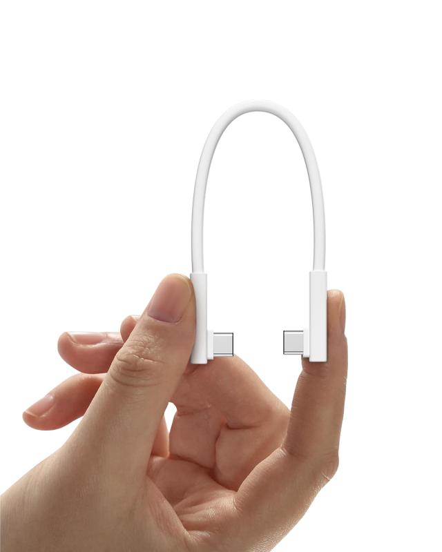 SHARGE DiskPlus 90°L字型ケーブル 240W快速充電 10Gbps高速データ転送 USB-Cポート 多機種対応240W快速充電、10Gbpsのデータ転送速度、この L型データケーブルは、あらゆるデバイスに対応しています。L...