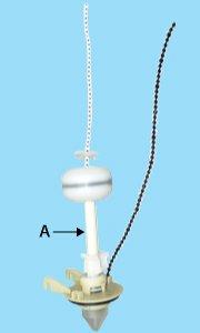INAX　LIXIL・リクシル　フラッパー弁ASSY【A-7633-1】【A76331】a-7633-1 LIXIL リクシル・INAX フラッパー弁 トイレ部品