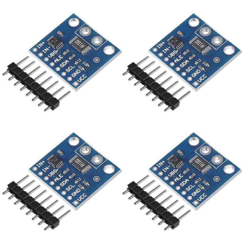 ACEIRMC INA226 IIC I2Cインターフェース 双方向電流電力監視センサーモジュール アラートモニターモジュール 36V Arduino用 4個INA226は、I2CまたはSMBUS互換インターフェースを備えた電流シャントおよ...