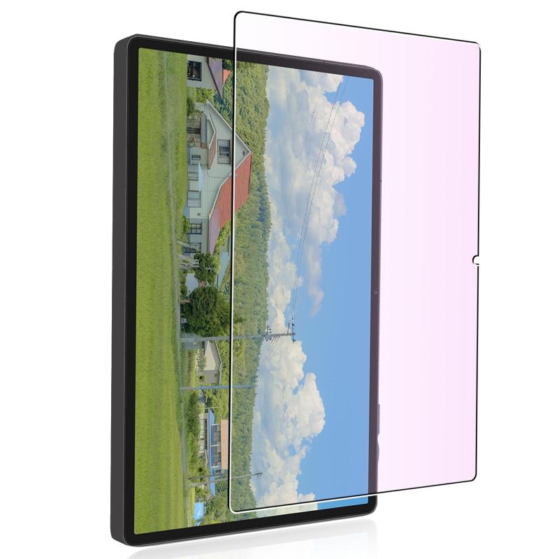 対応 TECLAST T50HD ‎Android 14 11インチ 用の目の疲れ軽減 液晶保護 フィルム 対応 TECLAST T50HD 2024 用のブルーライトカット ガラスフィルム 耐指紋 表面硬度9H 2.5Dラウンド加工 飛散...