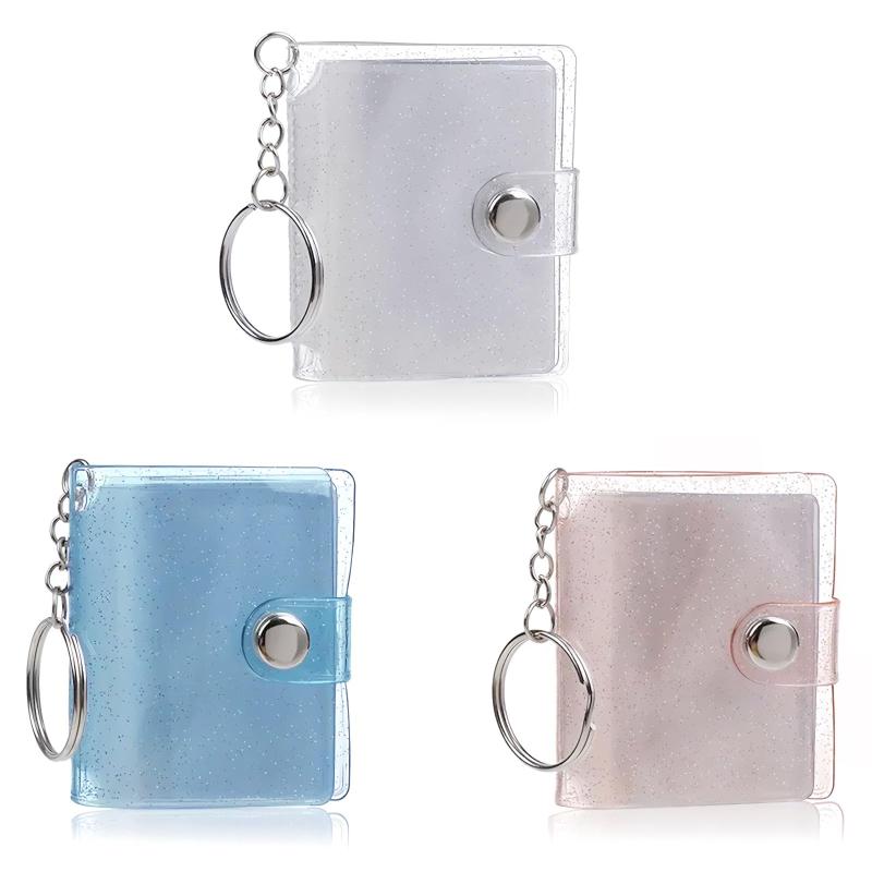 KDSSYFT ミニアルバム フォトアルバム 3個入り ポータブル 小さく 軽量 写真ストレージ 学生向け カップル ギフト 教師の日 卒業記念 プレゼント素材：環境にやさしいPVC素材は防水性と耐久性に優れ、形状を保ちながら何度も開閉でき...