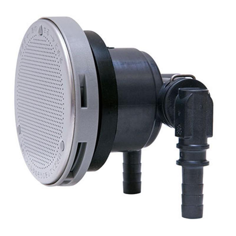 カクダイ(KAKUDAI) バス用 一口循環金具 (ペアホース用・S・L兼用) 415-023 10A仕様1:取付穴径50mm・厚さ15mm以下の浴槽用仕様2:無極性一人施工用フック棒:付きバンド:付き